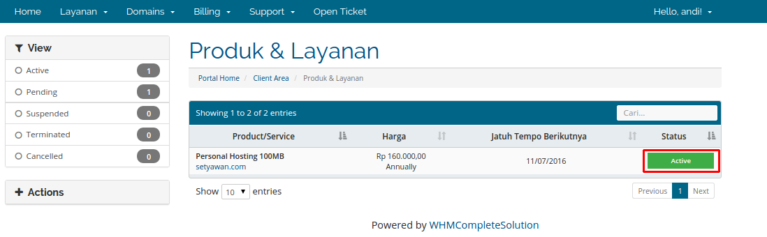 Cara Reset Password pada Account CPanel | Rumahweb Journal