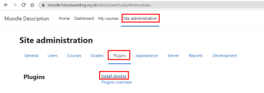 Cara Install Plugin di Moodle – Rumahweb Journal