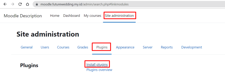 Cara Install Plugin di Moodle – Rumahweb Journal
