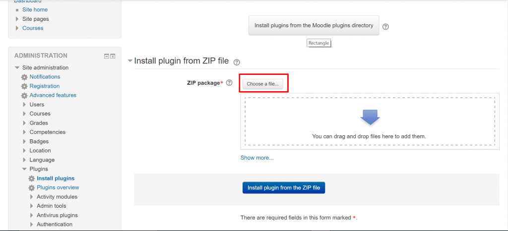 installasi plugins pada cms moodle3 step 2 | Rumahweb Journal