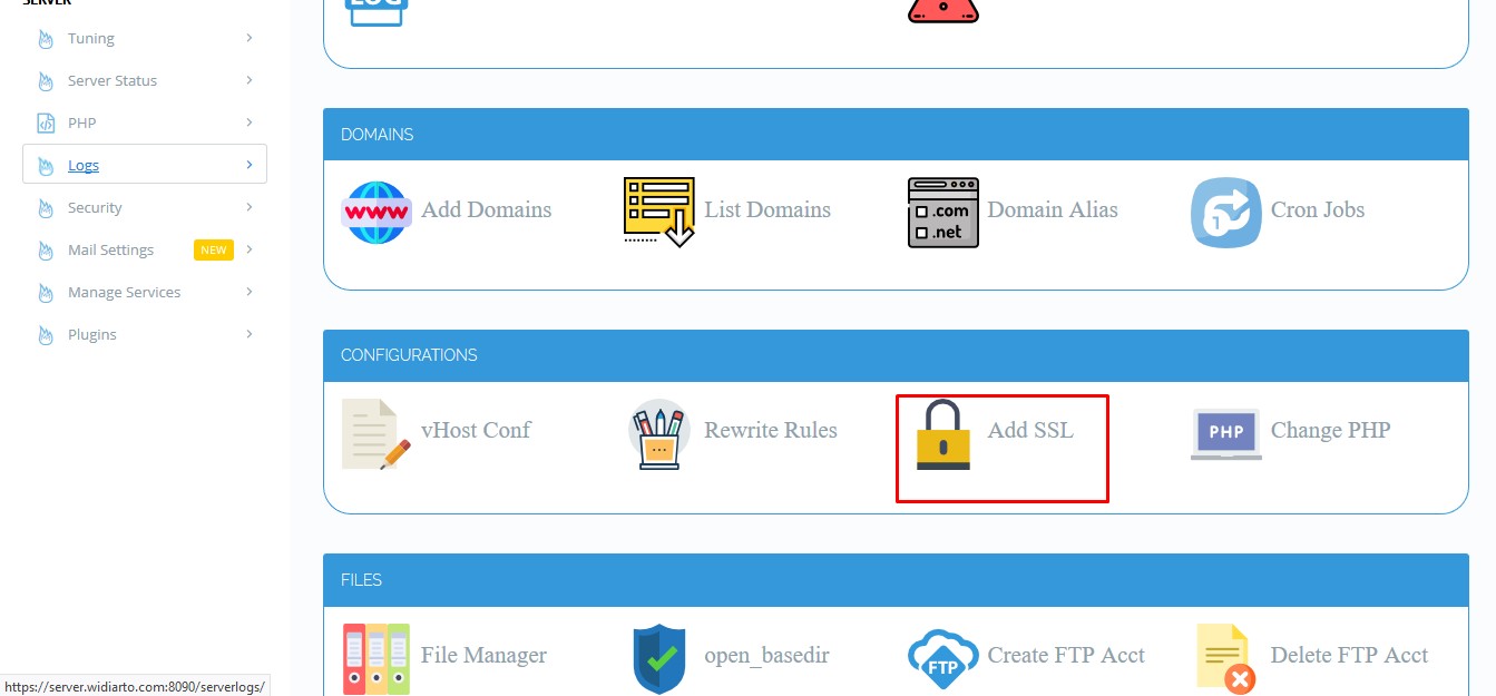 Cara Install SSL di CyberPanel – Rumahweb Journal