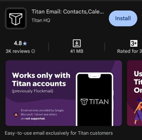 Cara Setting Titan Mail di Android – Rumahweb