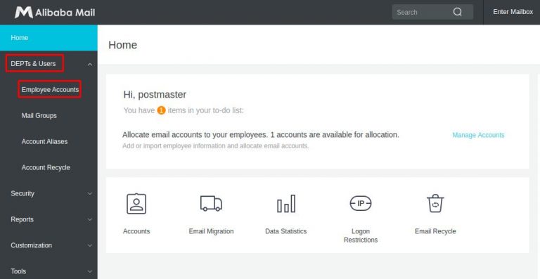 Cara Membuat Akun Email di Alibaba Mail – Rumahweb
