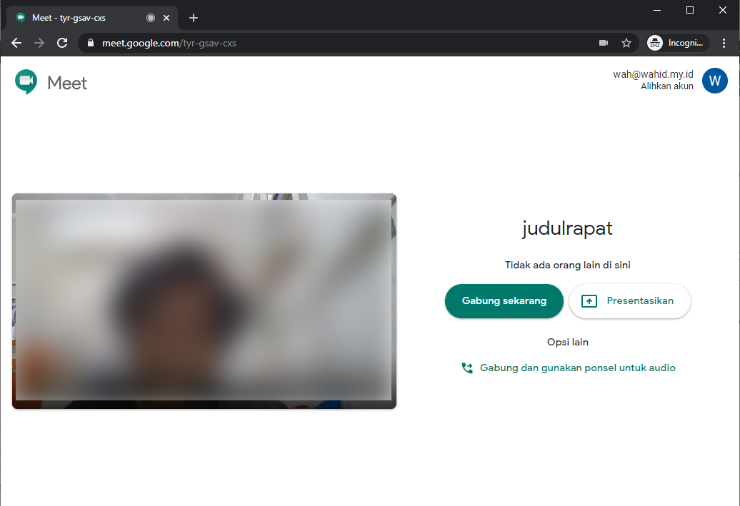 Cara Menggunakan Google Meet Sebagai Video Conference