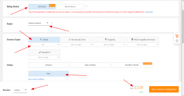 Cara Aktivasi RDS MySQL Alibaba Cloud - Rumahweb