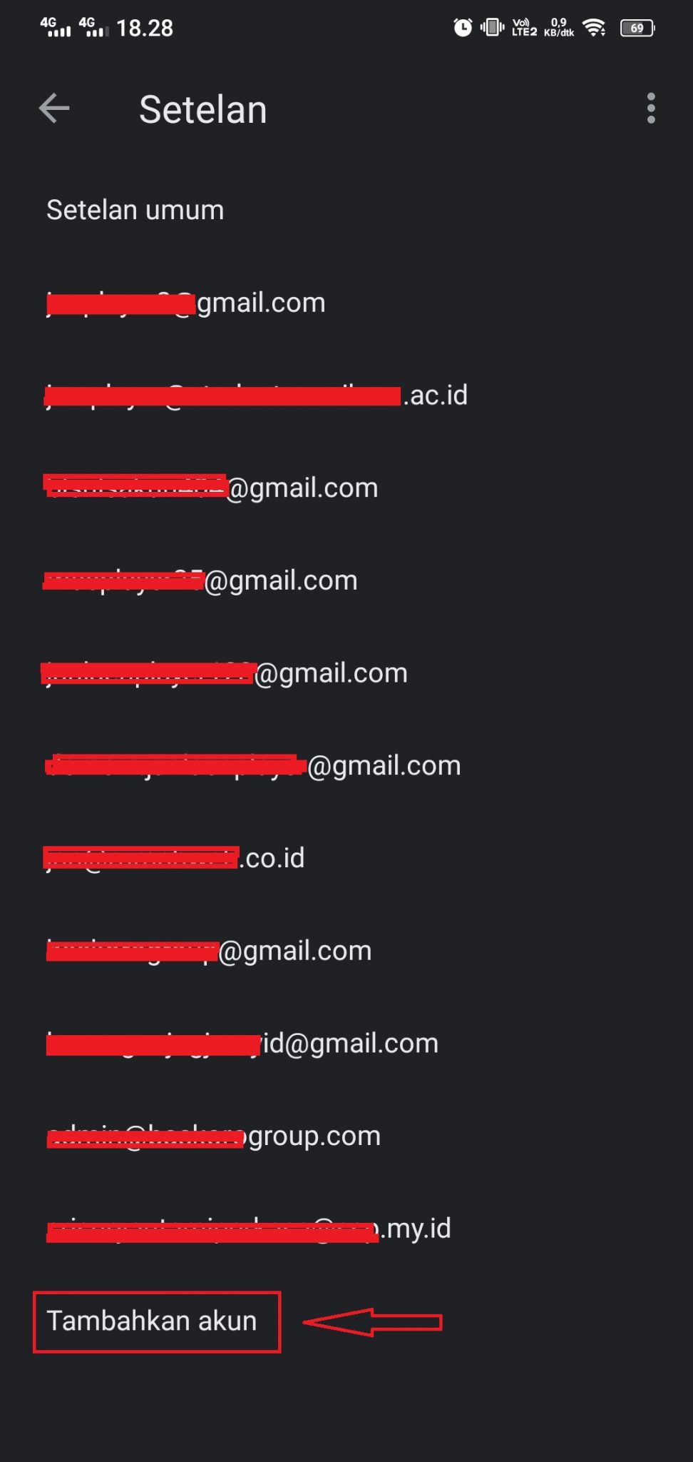 Setting Email Titan di Android Dengan Aplikasi Gmail
