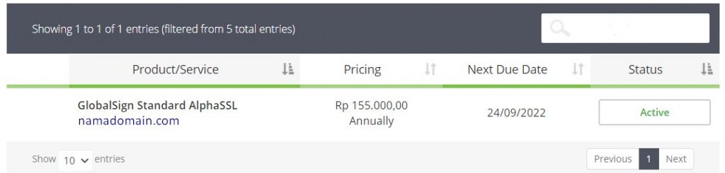 Cara Download Sertifikat SSL di Rumahweb