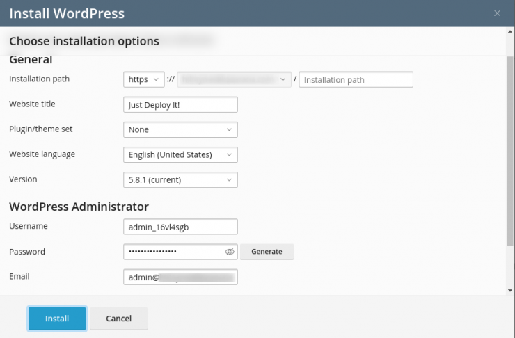 Cara Install WordPress di cPanel + Video Tutorial