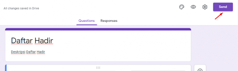 Cara Membuat Absen di Google Form Dengan Mudah
