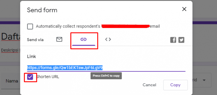 Cara Membuat Absen di Google Form Dengan Mudah