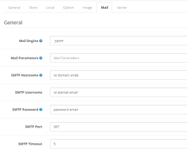 Cara Setting SMTP OpenCart – Rumahweb Journal