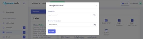 Cara Reset Password cPanel Hosting di Rumahweb