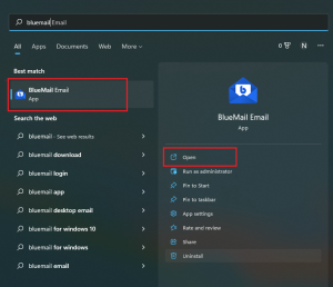 Cara Setting Email di BlueMail – Rumahweb