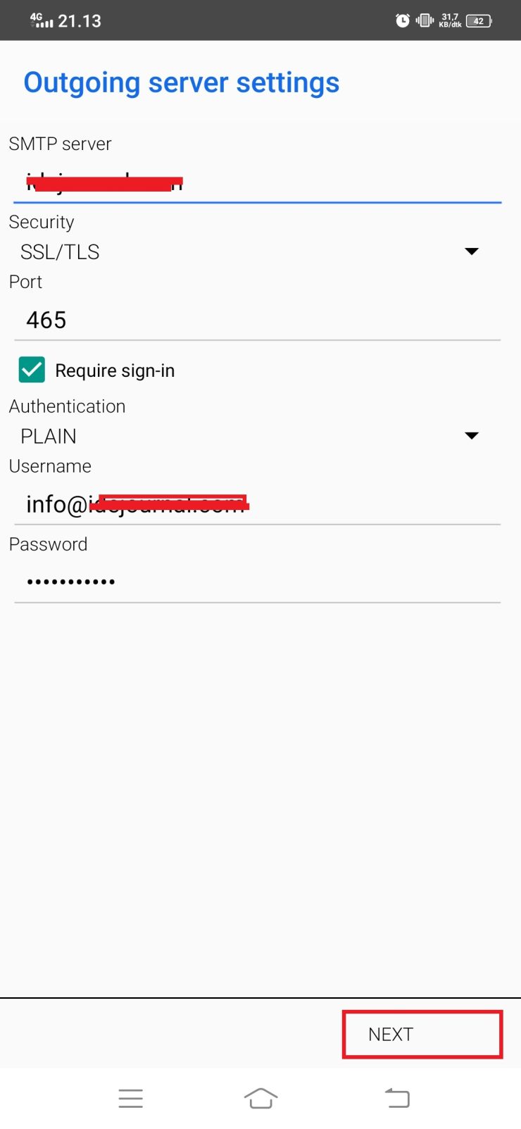 Cara Setting Email di BlueMail Android Phone – Rumahweb