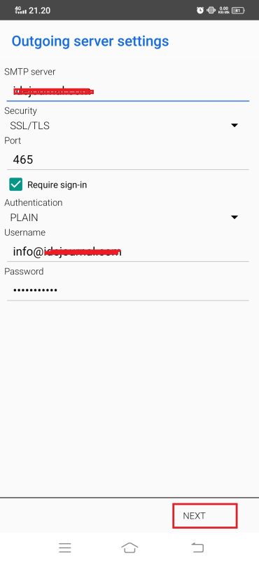 Cara Setting Email di BlueMail Android Phone – Rumahweb