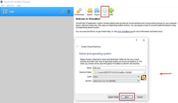 Cara Download dan Install Kali Linux di VirtualBox