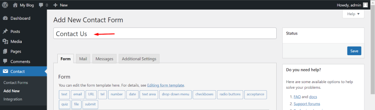 Plugin Contact Form 7: Fungsi, Fitur dan Cara Menggunakannya