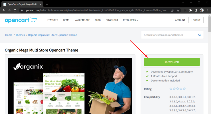 Cara Install Theme Di OpenCart – Rumahweb Journal