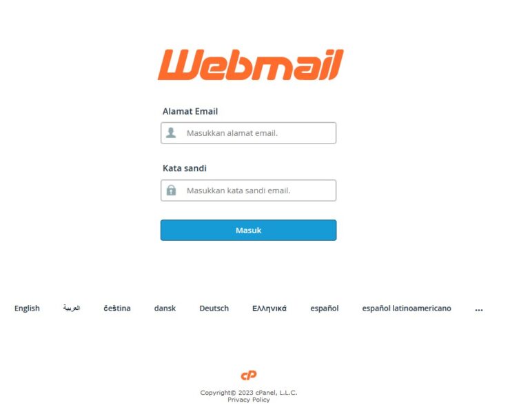 Cara Setting Two-Factor Authentication (2FA) di Webmail