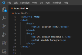 Apa itu HTML? Pengertian, Contoh dan Tutorial Untuk Pemula