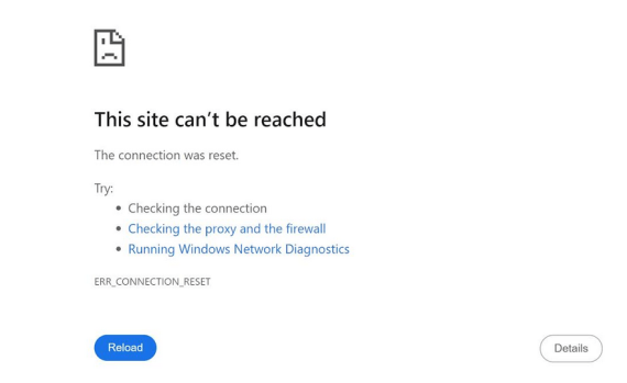 Mengatasi err_connection_reset pada Android dan Chrome