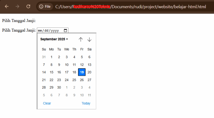 16 Contoh Script HTML Yang Cocok Dipelajari Untuk Pemula