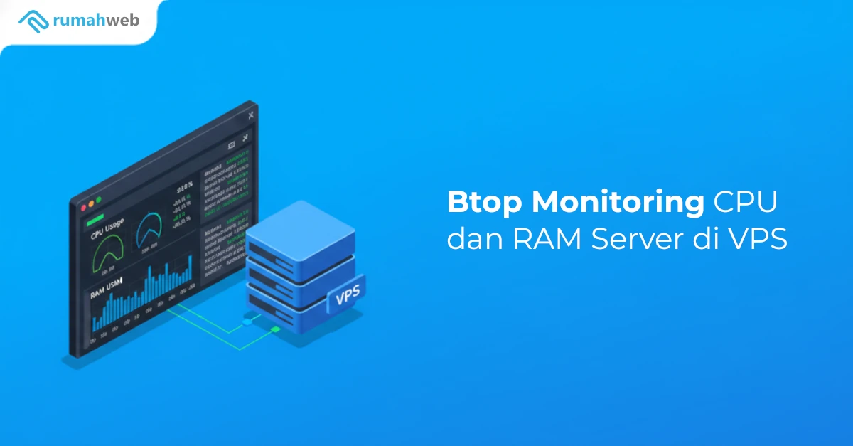 Btop: Monitoring CPU dan RAM Server di VPS